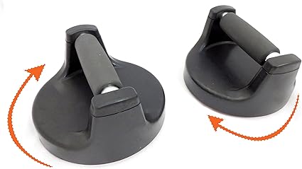 Amazon.com : Pushup Rotating Power Bar Grips - Non Slip Swiveling Grip ...