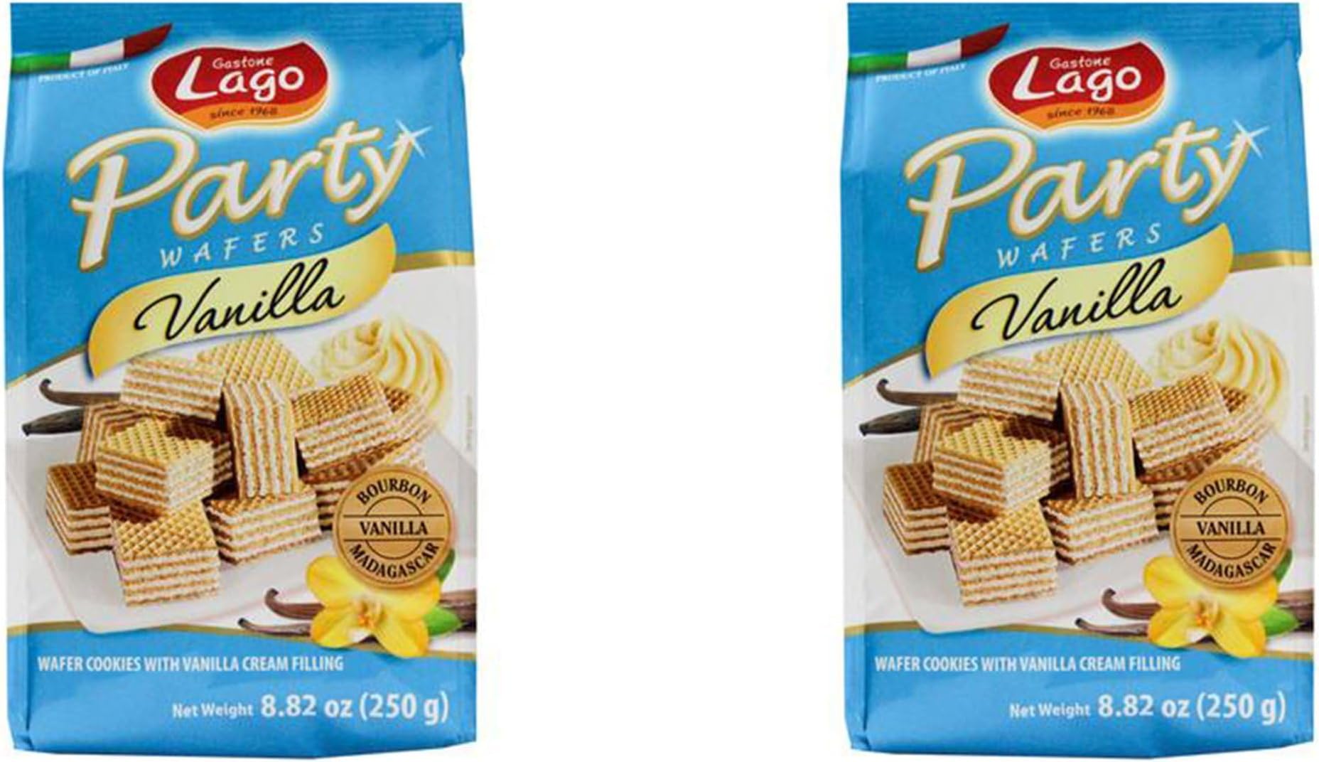 Amazon.com: Gastone Lago Party Wafers Orange Cream Filling 8.82 oz ...