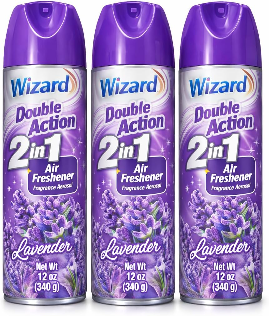 Amazon.com: Wizard Double Action Smoke Odor Neutralizer & Air Freshener ...