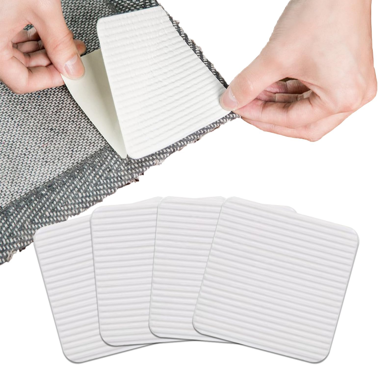 FuKuEn Anti Slip Mat Grippers Stop Mat Slipping on Laminate Floor ...
