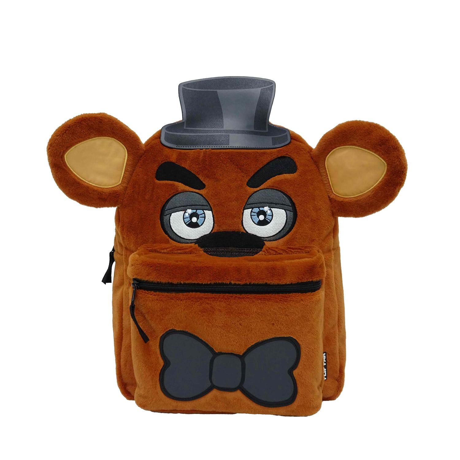 Five Nights at Freddy's Freddy Fazbear Reversible 16" Fuzzy Backpack ...