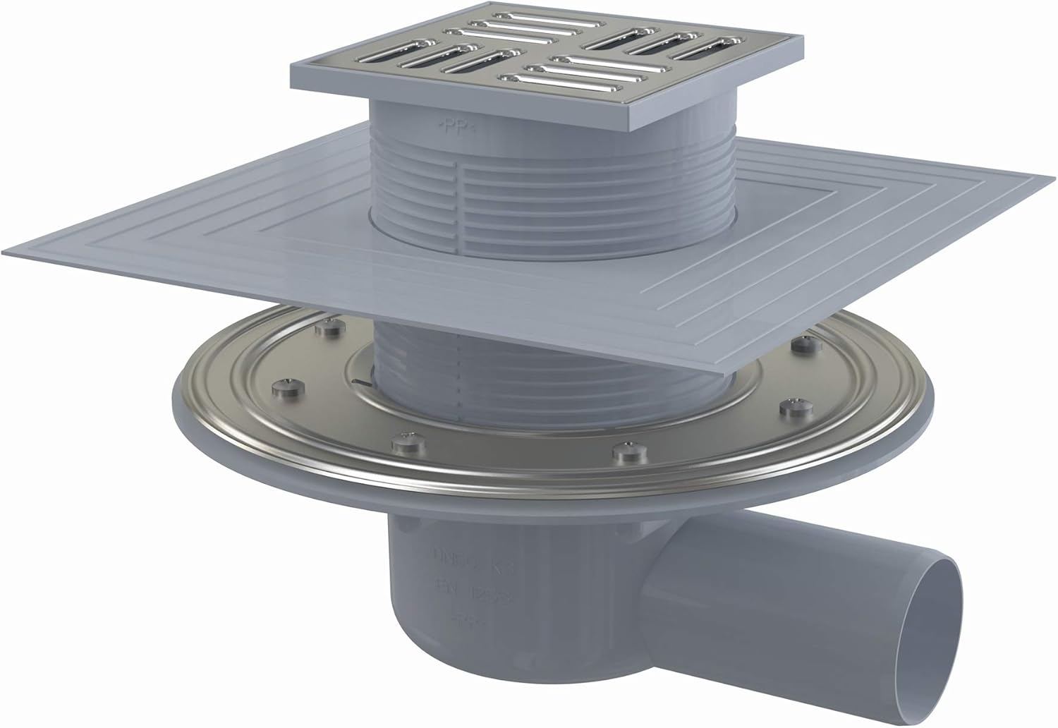 Bodenablauf Duschablauf Badablauf Design Edelstahl begehbare Dusche DN ...