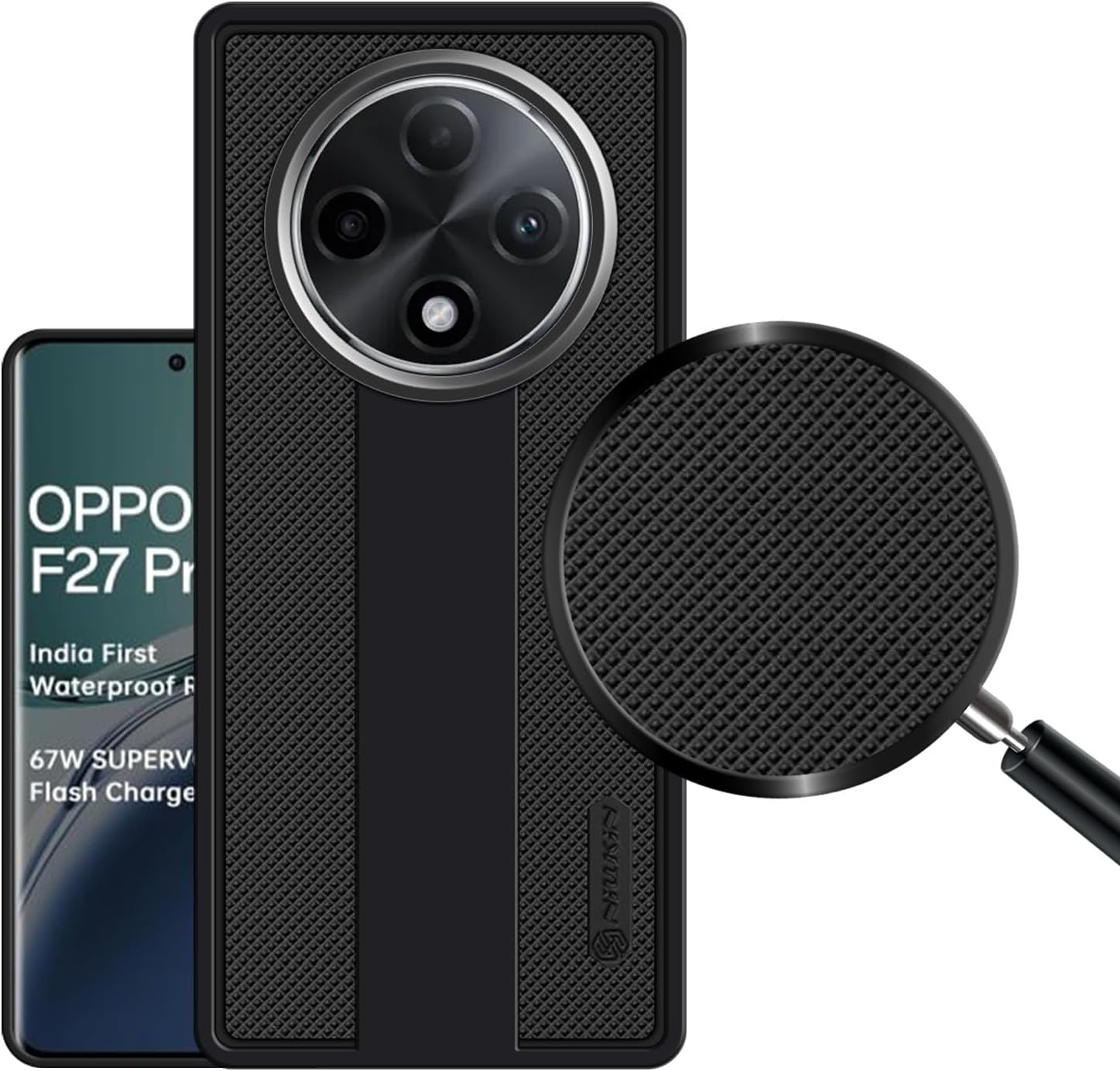 Spazy Case® Oppo F27 Pro Plus 5G Back Cover | Soft Silicone Slim Back ...