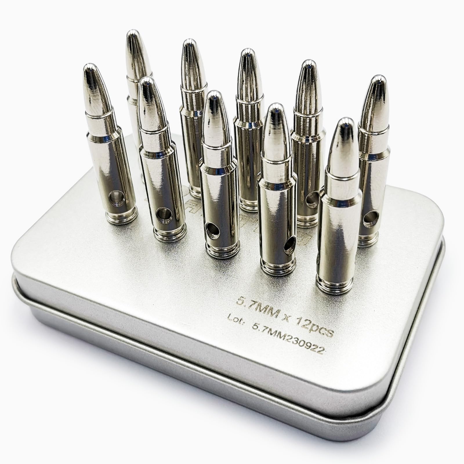 Amazon.com : Bayattoo 5.7x28mm Steel Safety Practice Rounds Action ...