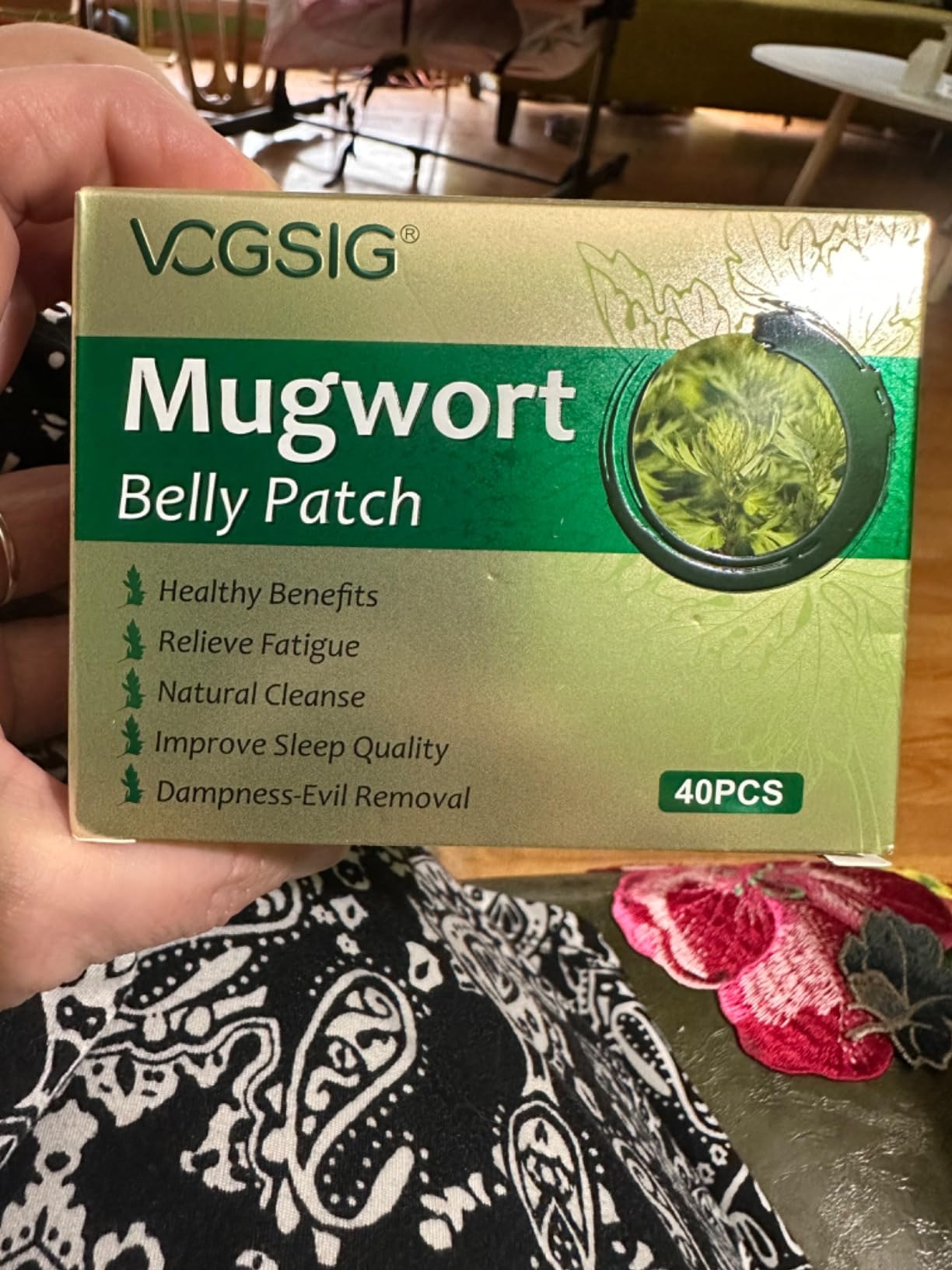 Amazon.com: Mugwort Belly Patch, 40PCS Natural Wormwood Essence Pills ...