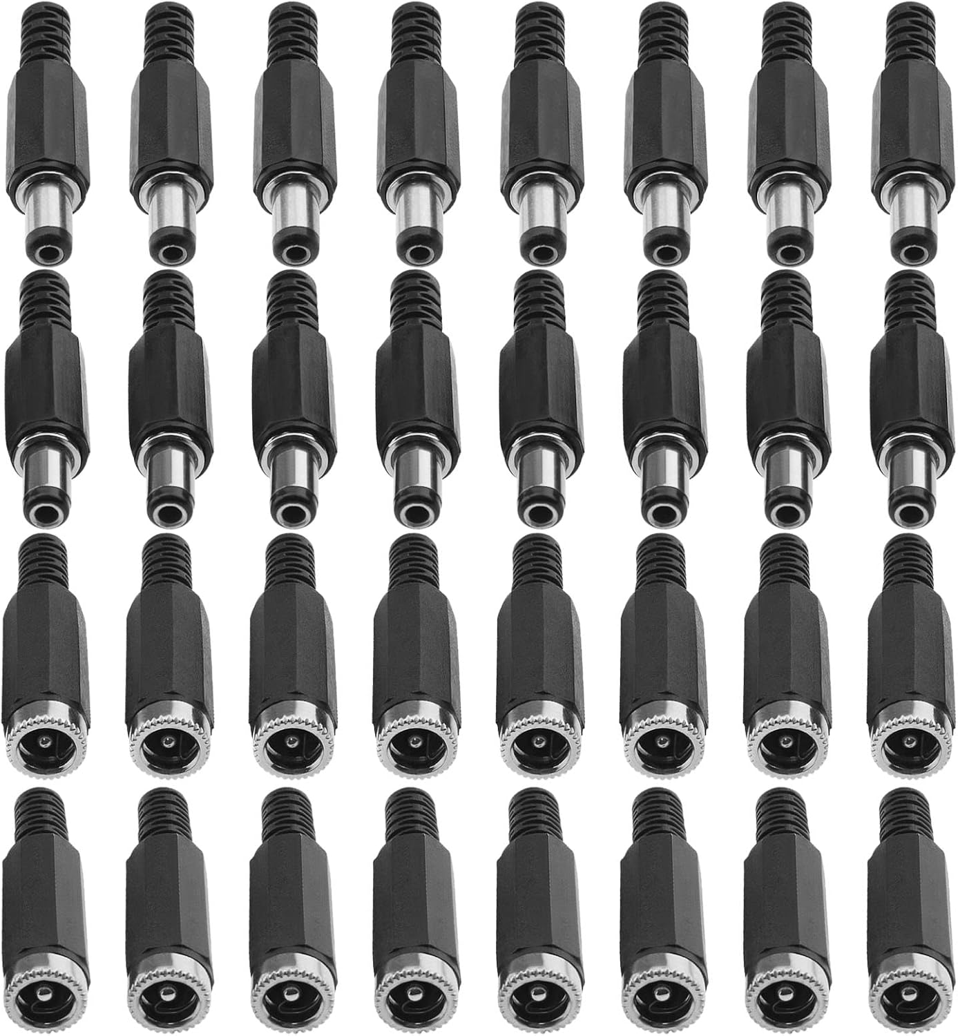 Amazon.com: eMagTech 32Pcs Female&Male DC Power Jack Solder Plug ...