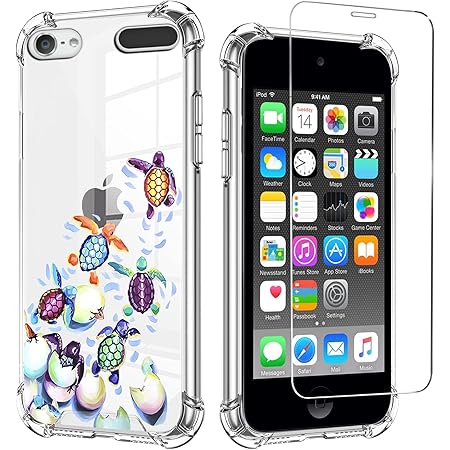 Amazon.com: iPod Touch 7th Generation Case with 2 Screen Protectors ...