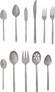 Amazon.com | DAVID SHAW Splendide PRD731 Galway 45 Piece Flatware Set ...