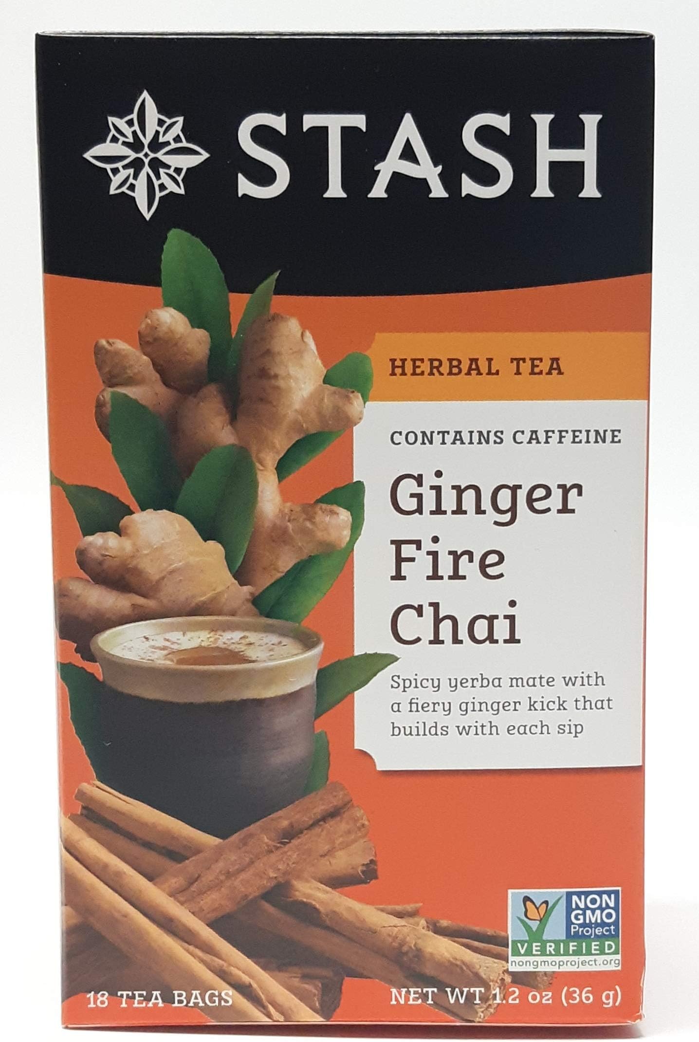 Amazon.com: STASH TEA TEA GINGER ORANGE 18BG