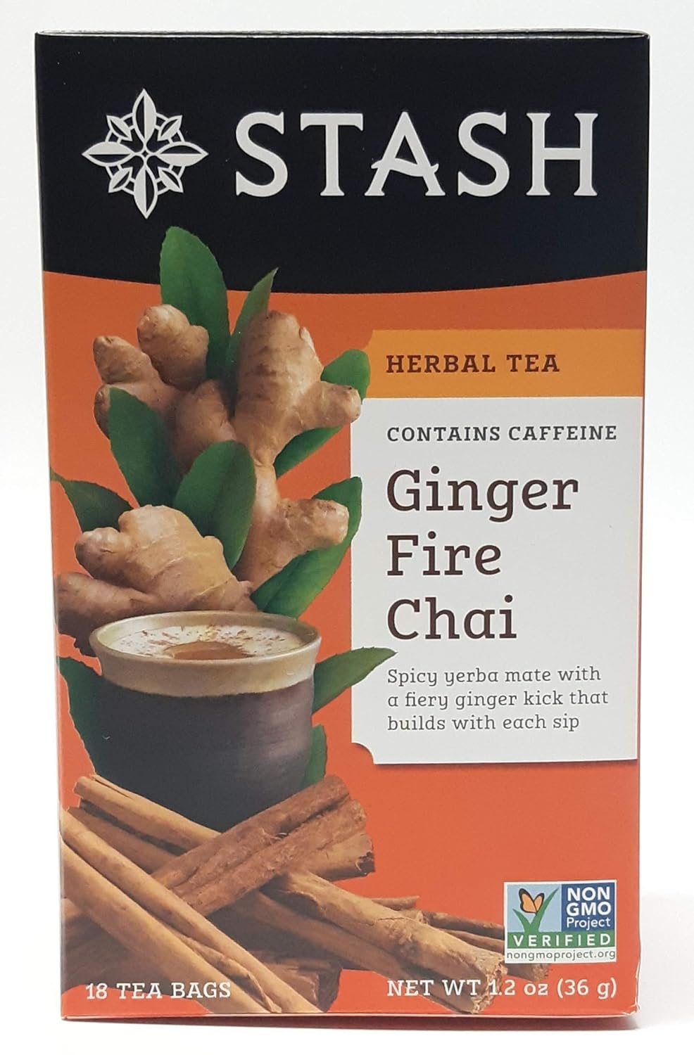 Amazon.com : Stash Tea Ginger Fire Chai, 18 ct : Grocery & Gourmet Food