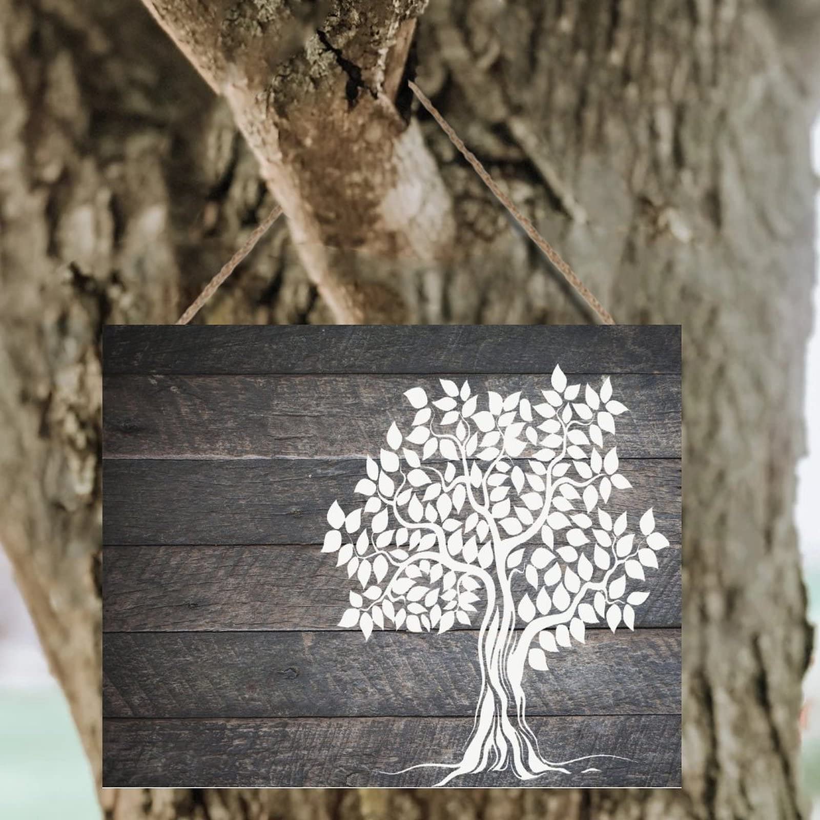 Natural Art Wood Plaques