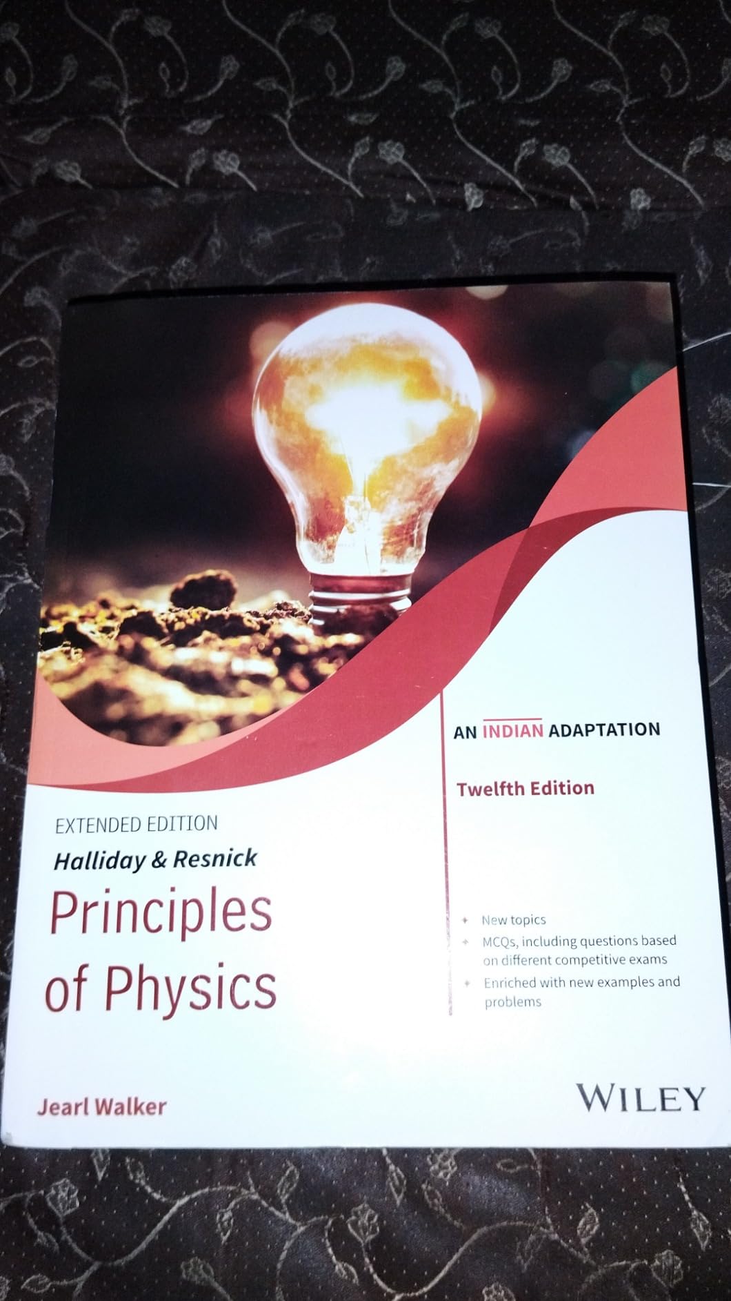Halliday & Resnick Principles of Physics, Extended, 12ed, An Indian ...