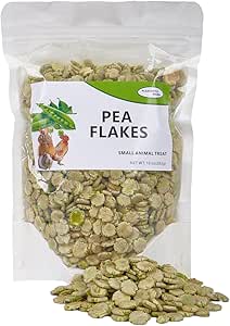 Amazon.com : Pleasantly Warm Pea Flakes for Guinea Pigs - Pet Treats, Suitable for Chinchillas ...