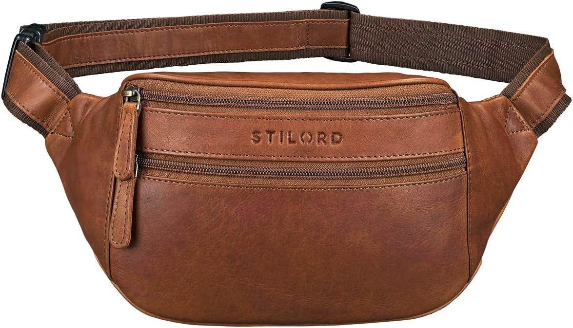STILORD ‘Marian’ Belt Bag Leather Vintage for Women and Men Small Waist ...