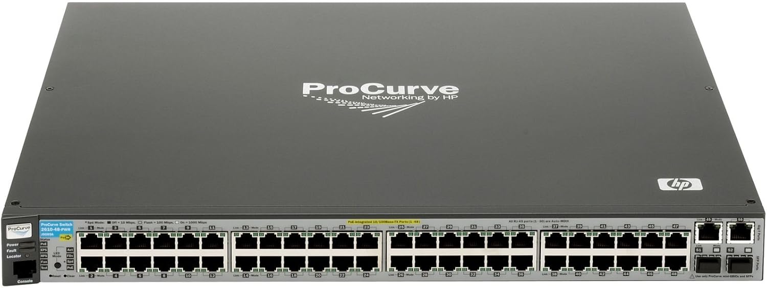 Hewlett Packard HP ProCurve Switch 2610-48-PWR: Amazon.de: Computer ...