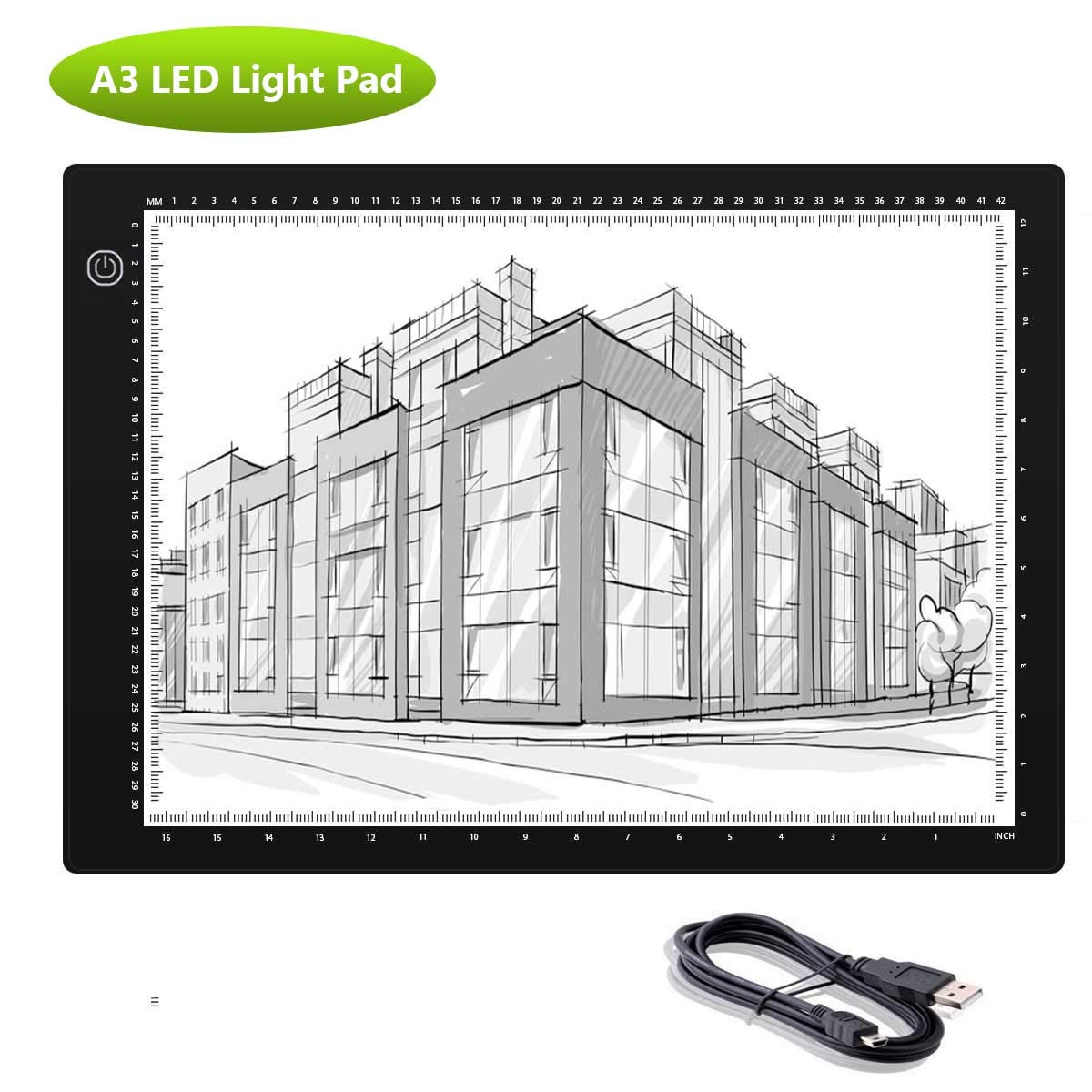 Buy Ligtek A3 LED Light Pad - Super Bright USB Powered Professional ...