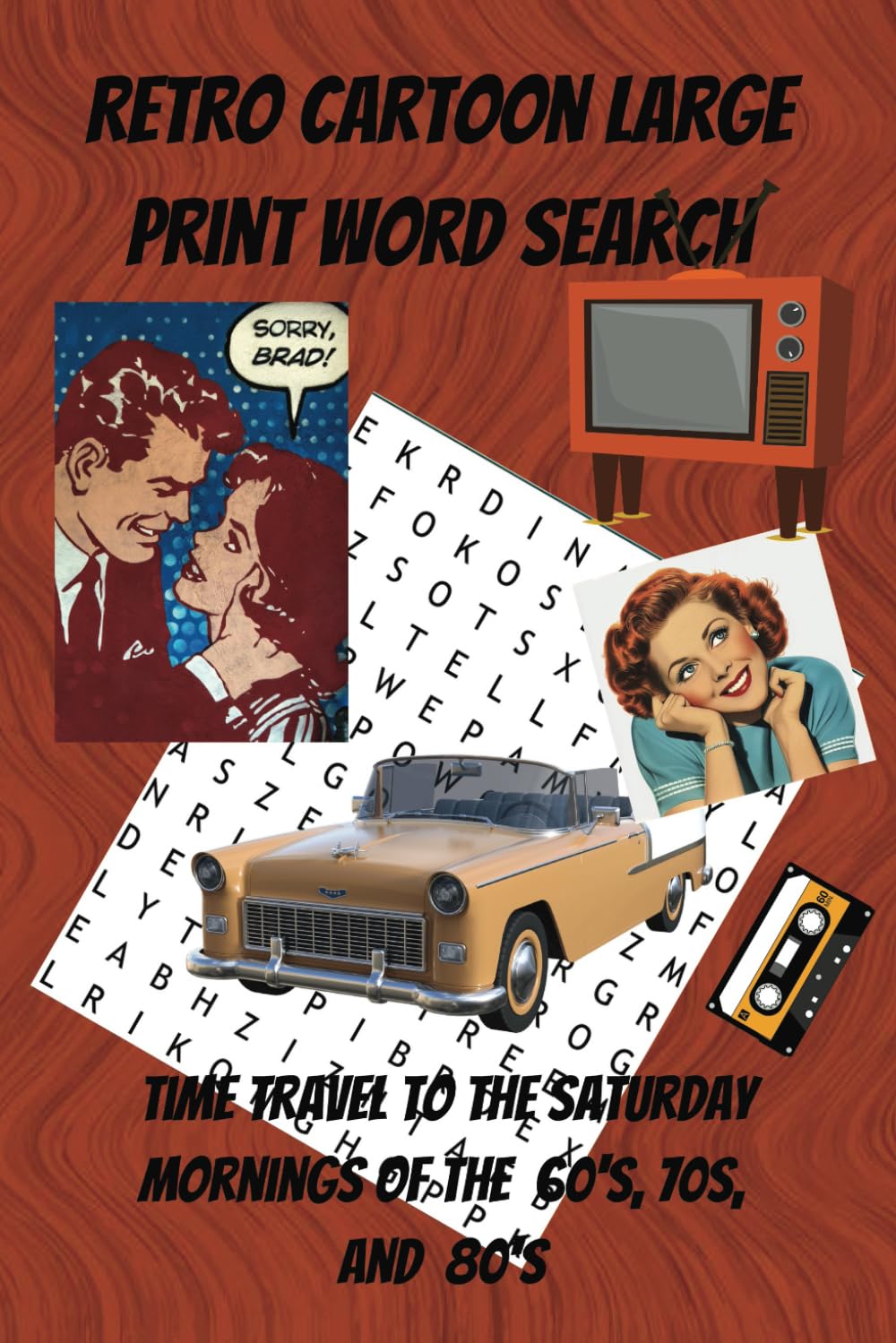 Amazon.com: Retro Cartoon Word Search: Time Travel to the Saturday ...