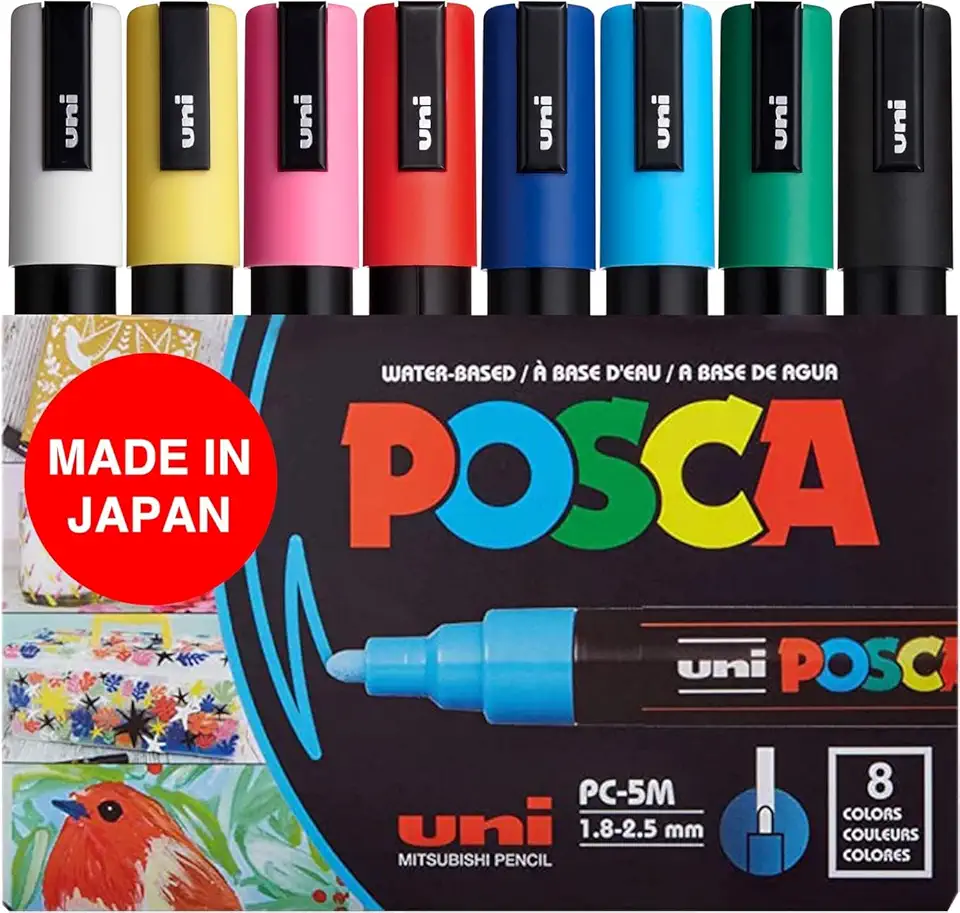 13 Creative Ways To Use Posca Pens In Diy Projects | QuartzMountain