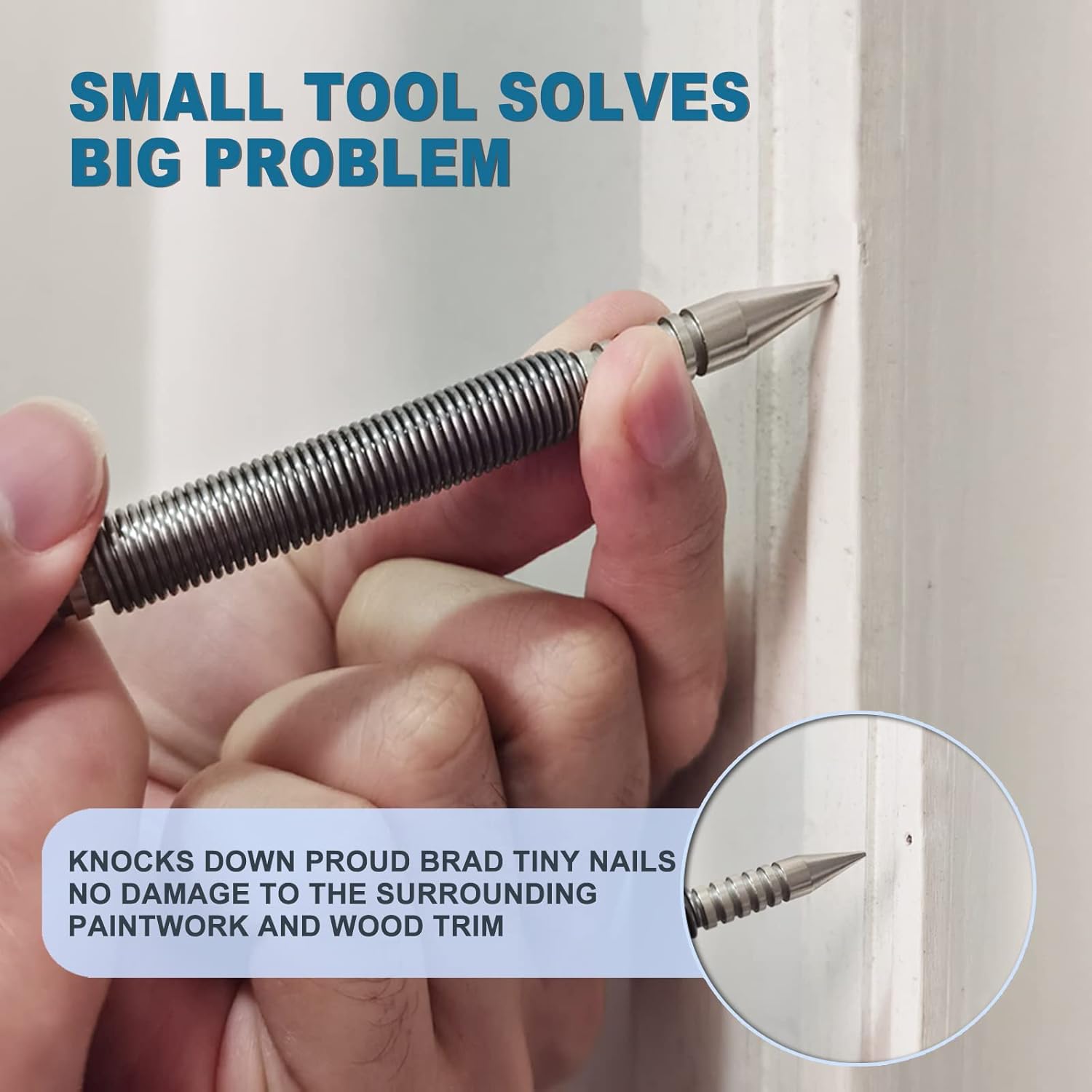 Buy DLJZGC 2PCS Dual Head Nail Setter and Hinge Pin Punch Set, Upgraped ...