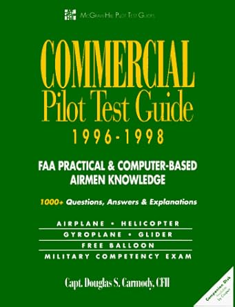 Buy Commercial Pilot Test Guide, 1996-1998: Faa Practical & Computer ...