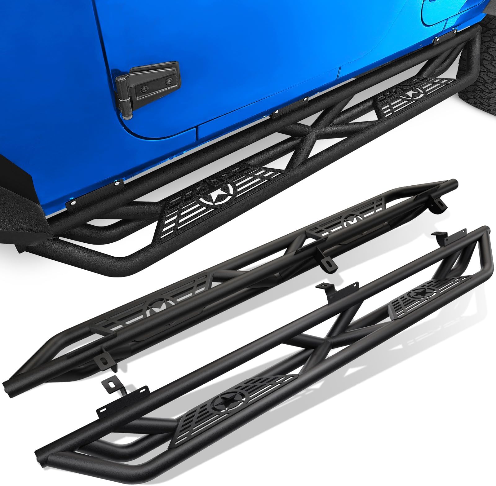 Amazon.com: SUORTO for JK Running Boards Drop Side Steps Compatible ...