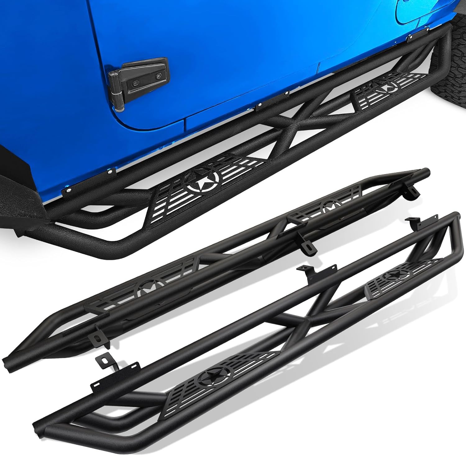 Amazon.com: SUORTO for JK Running Boards Drop Side Steps Compatible ...