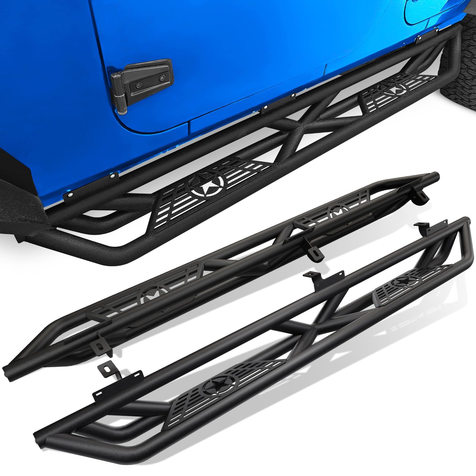 Amazon.com: SUORTO for JK Running Boards Drop Side Steps Compatible ...