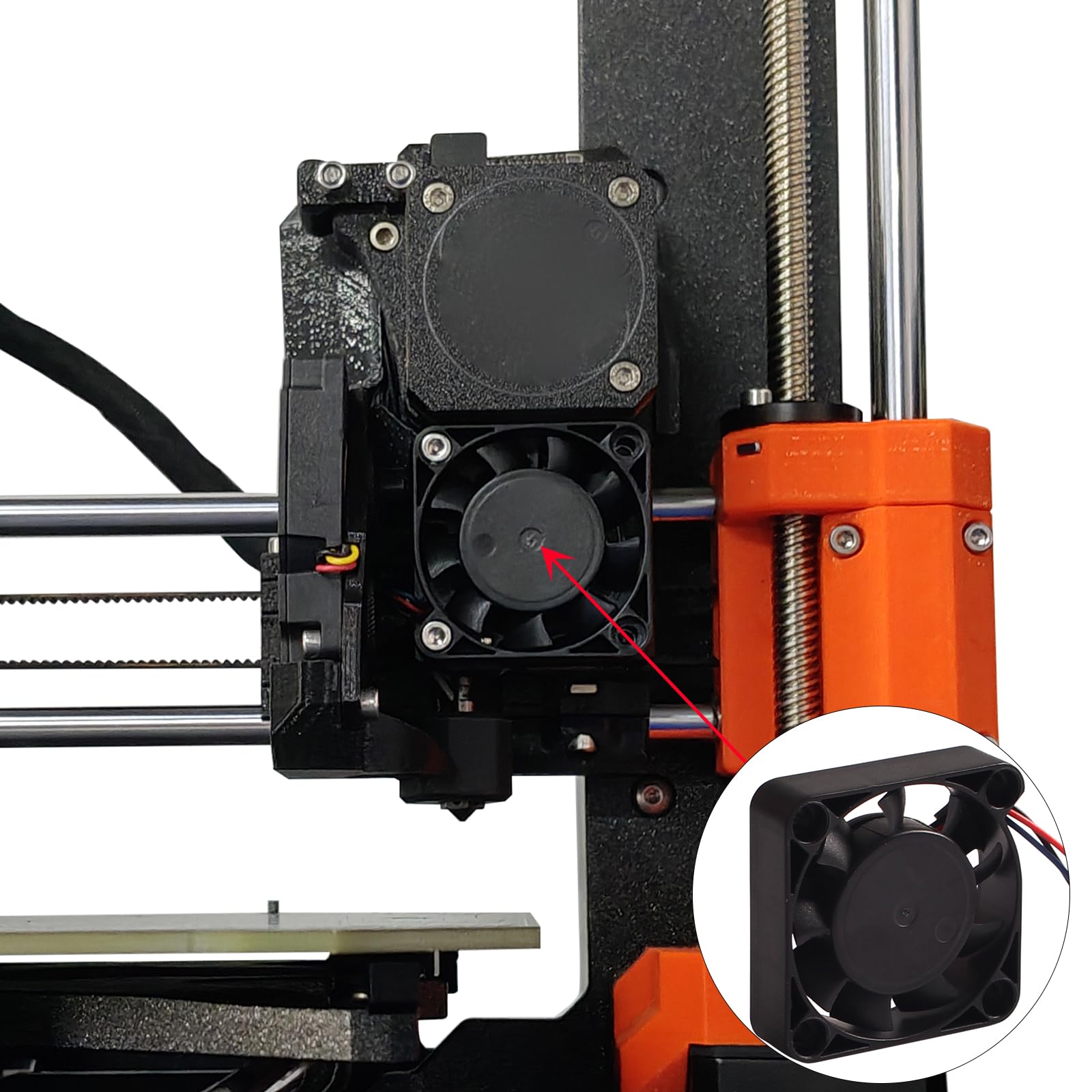 Snapklik.com : MK4 Prusa Hotend Fan - XL MK4S 4010 Axial Replacement ...