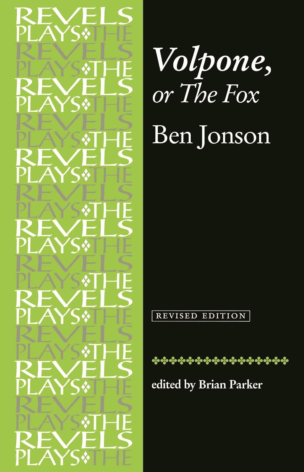 Amazon.com: Volpone, or The Fox: Ben Jonson (The Revels Plays ...