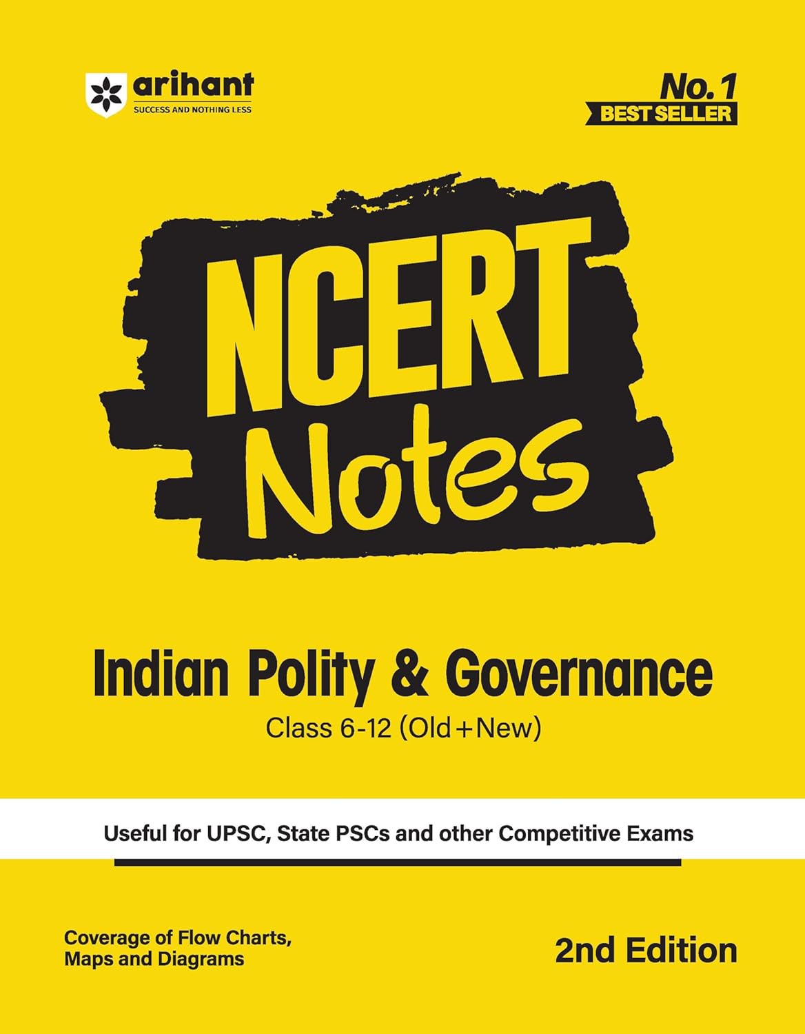 Buy Arihant NCERT Notes Indian Polity and Governance for Class 6-12 ...