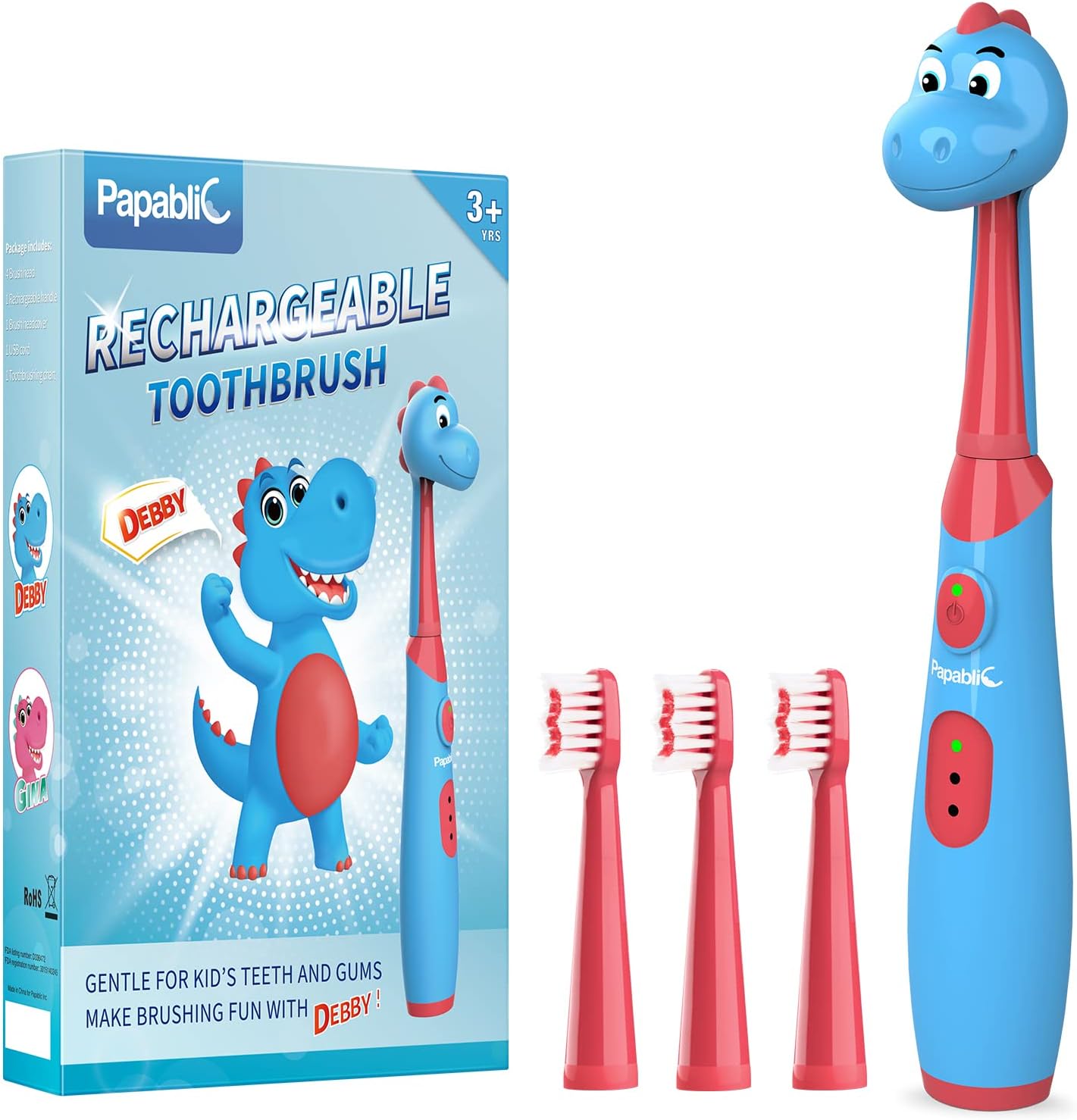 Papablic Debby Rechargeable Electric Toothbrush for Nepal | Ubuy