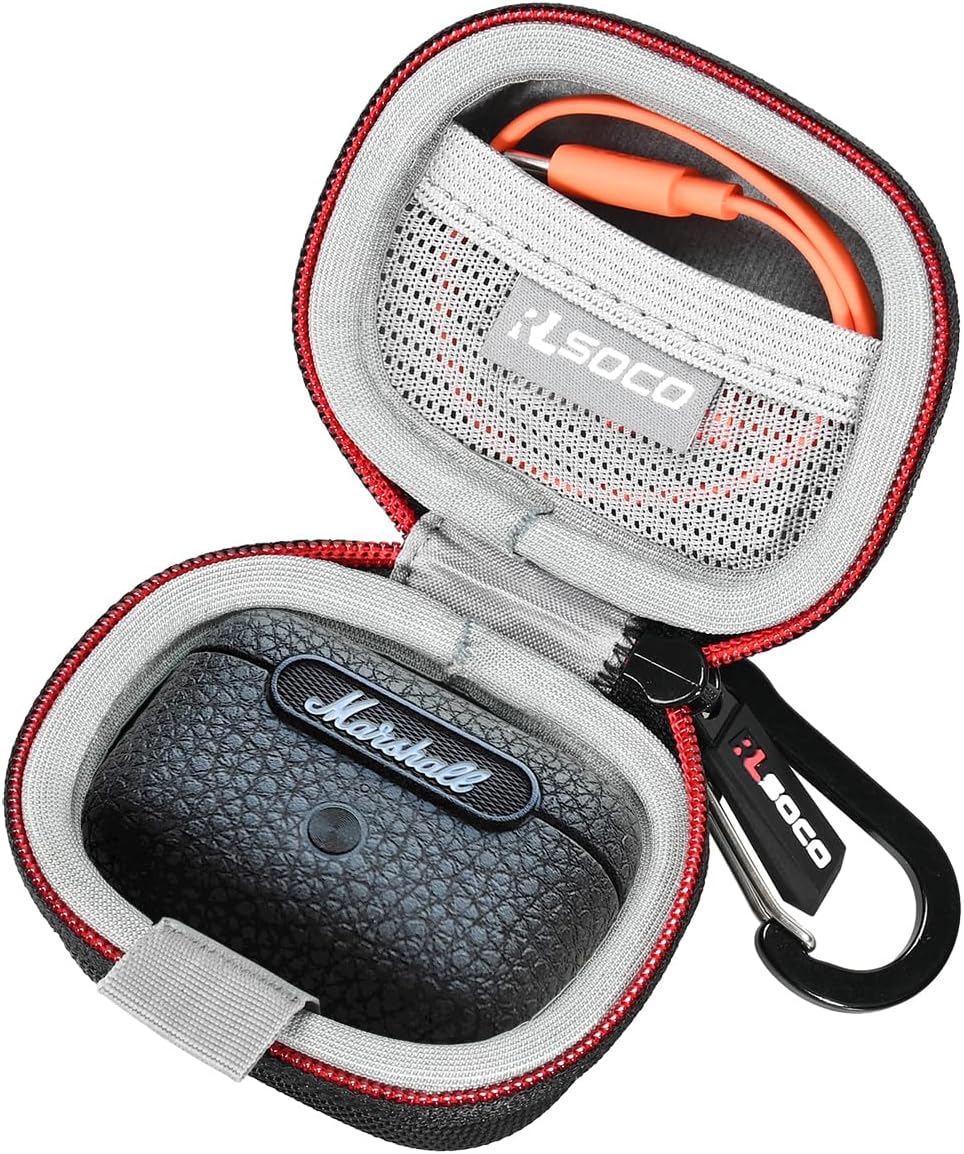 RLSOCO Case for Marshall Motif II ANC/Minor III/Motif ANC True Wireless ...