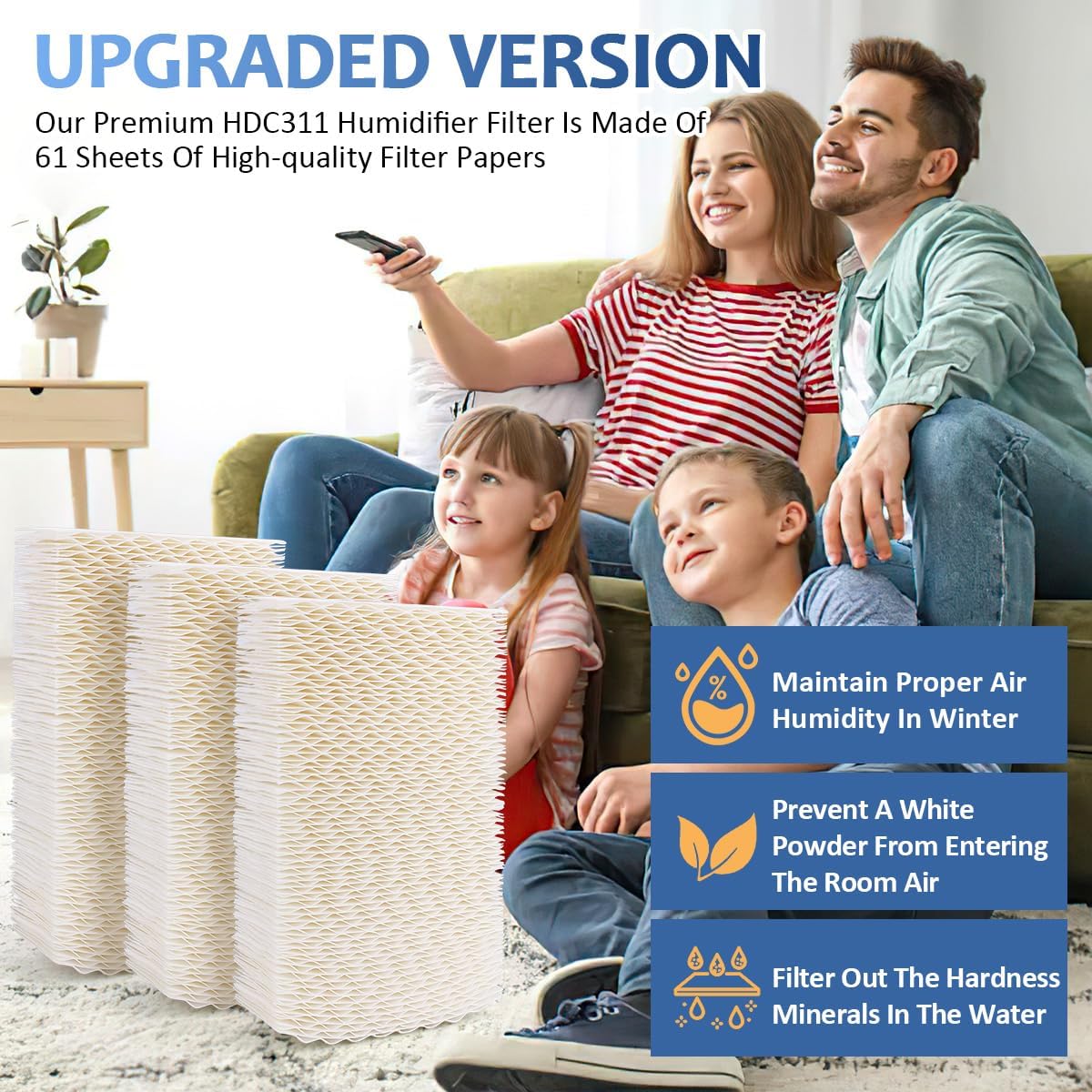 HDC311 – Filtro humidificador de repuesto para humidificador AIR-CARE ...