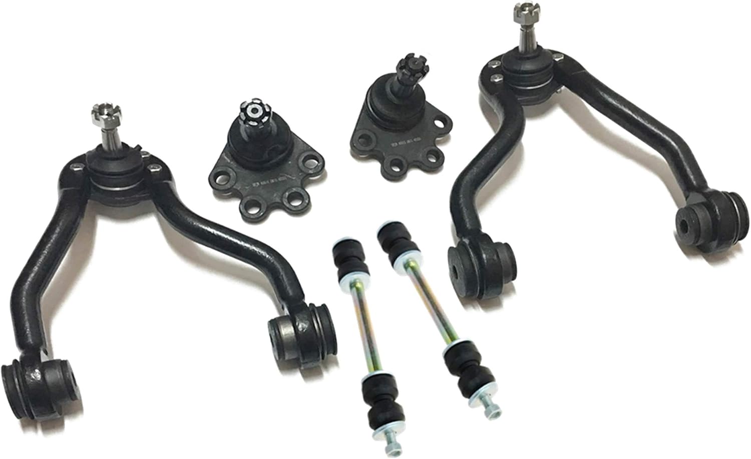 Amazon.com: PartsW - 6 Pc Suspension Lower Control Arm + Sway Bar Links ...
