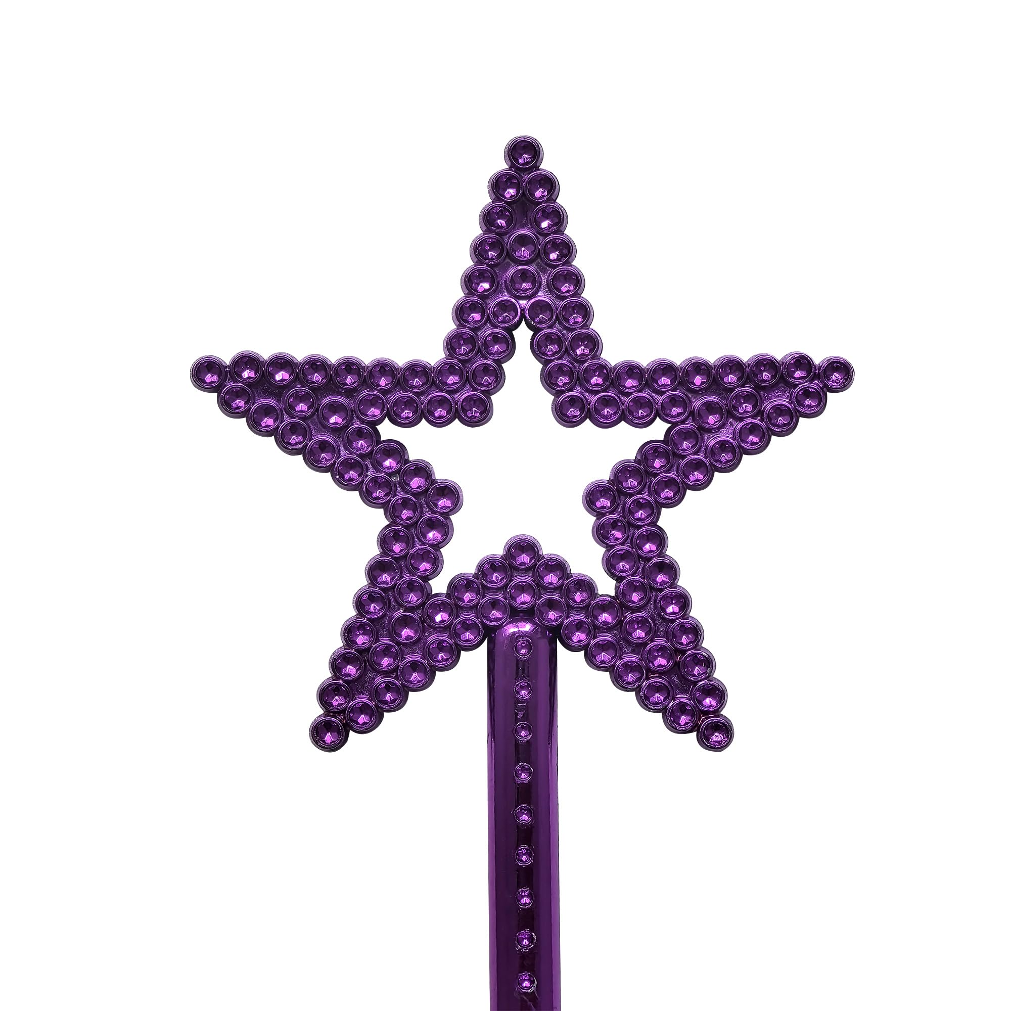 Snapklik.com : Purple 13 Inches Star Wand Elf Baton, Angel Star Magic ...