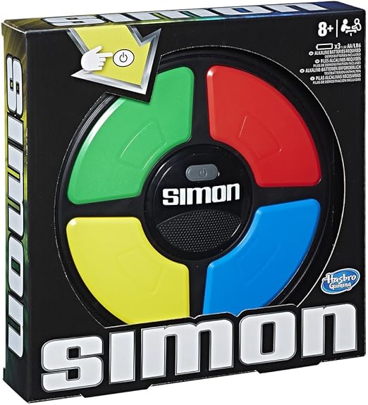 Amazon.com: Hasbro Gaming – Classic Simon Game, 8 years to 99 years ...