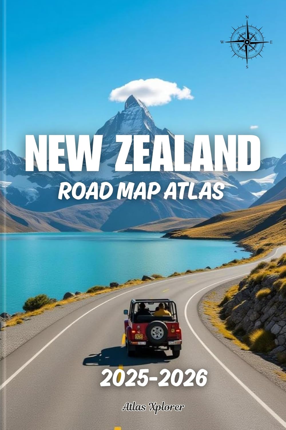 NEW ZEALAND ROAD MAP ATLAS 2025-2026: Complete Driving Routes, Scenic ...
