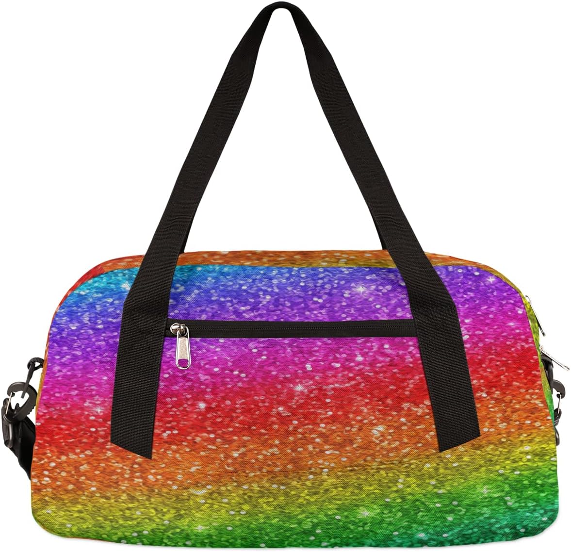 Amazon.com | Rainbow Pattern Kids Duffel Bag for Girls Boys Teens ...