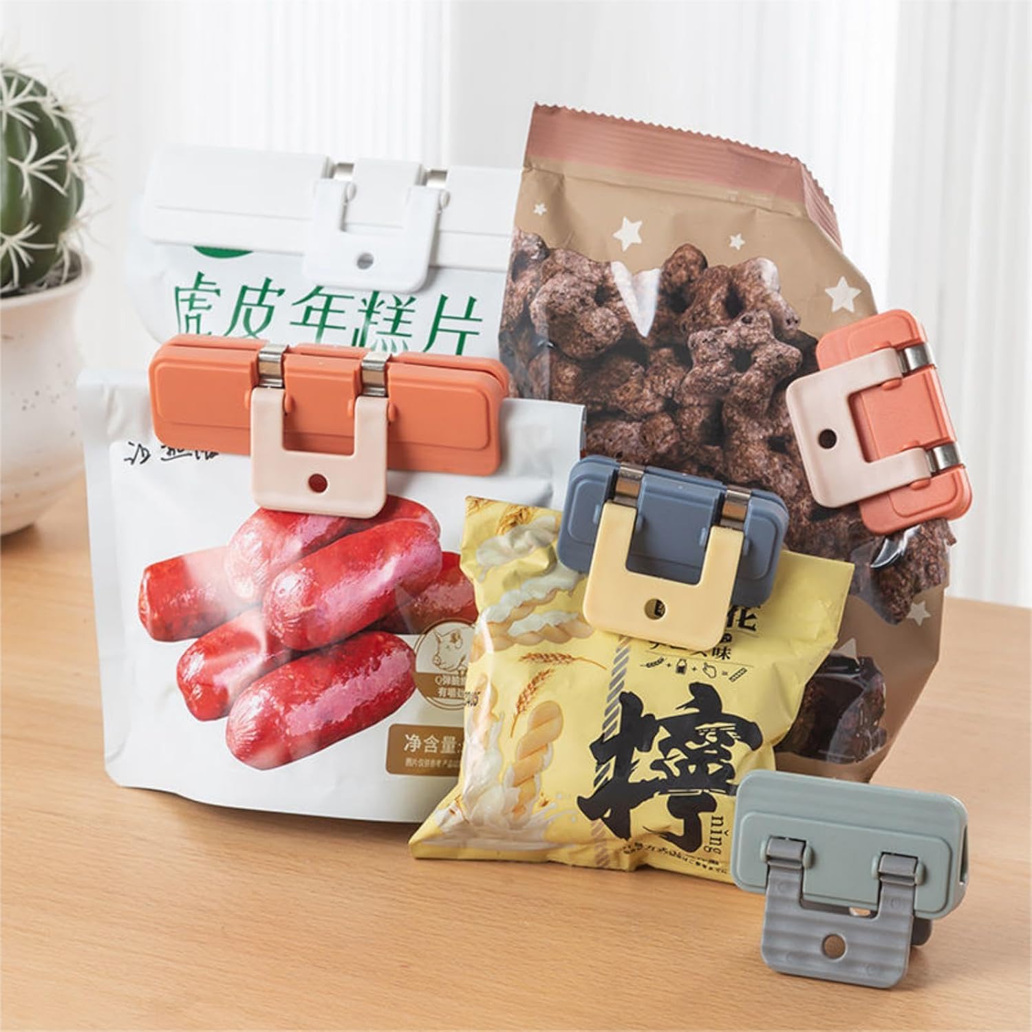 Amazon.com: KINTEGOOD 8 PCS Upgrade Magnetic Chip Clips, Food Clips Bag ...