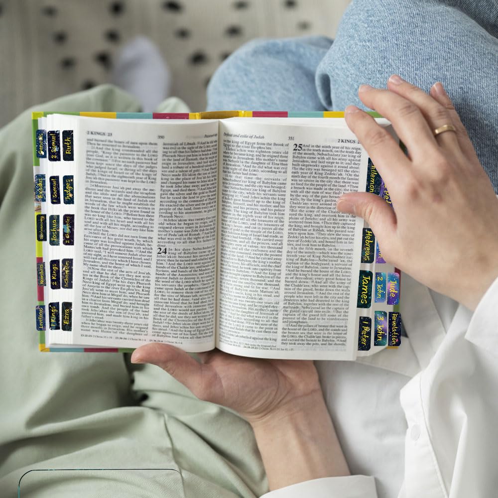 Snapklik.com : Bible Tabs,Laminated Tab For Women And Men,Reposition ...