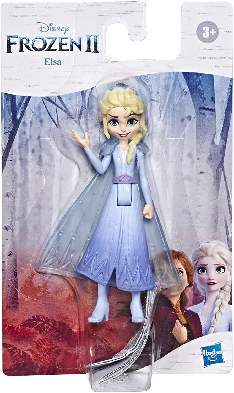 Disney Frozen 2 Articulated Elsa Action Figure 10cm and Elsa Whisper ...