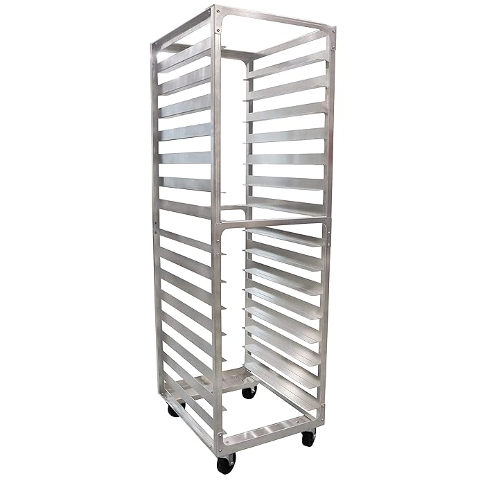 Buy SHOPCraft 15 Pan 4" Spacing Commercial Aluminium Bun Racks, NSF ...