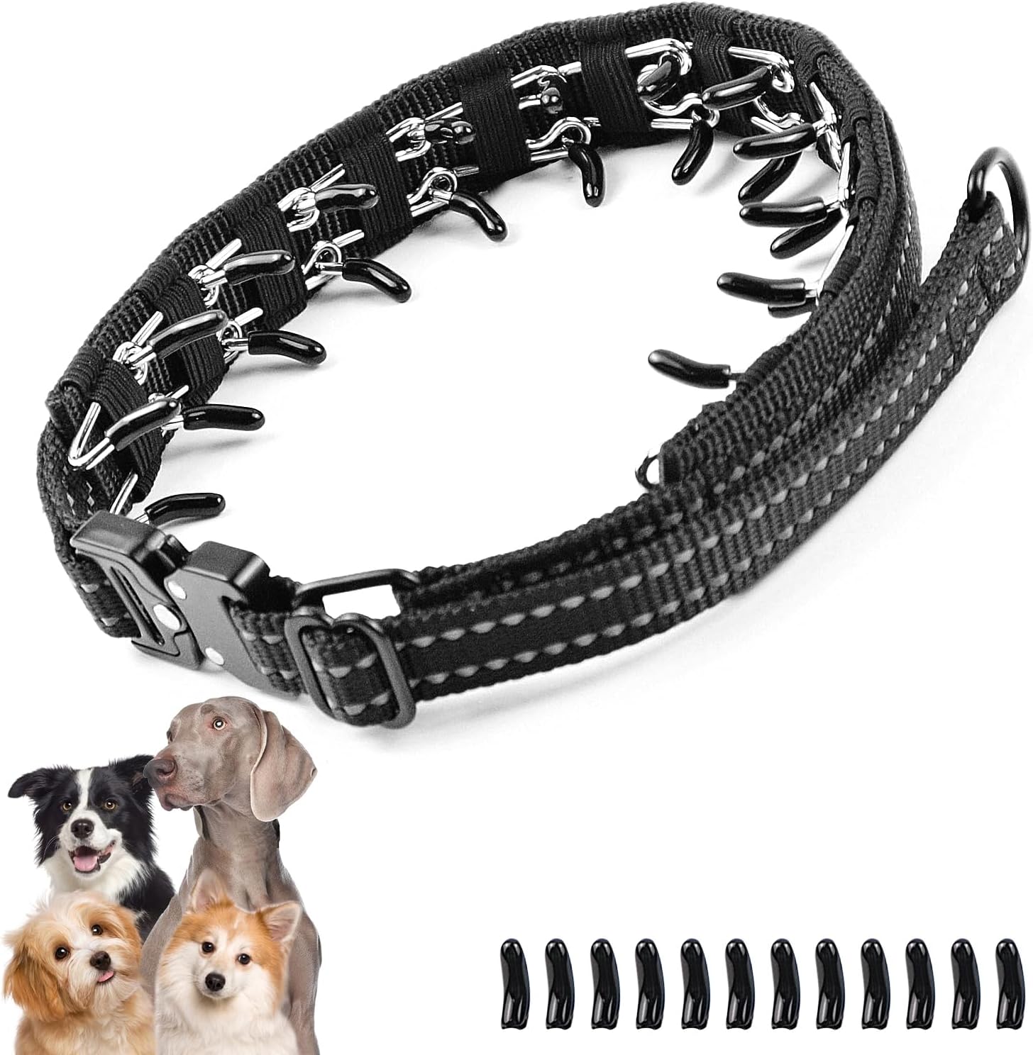 VST No Pull Dog Collar - Martingale Collar for Dogs with Quick Release ...