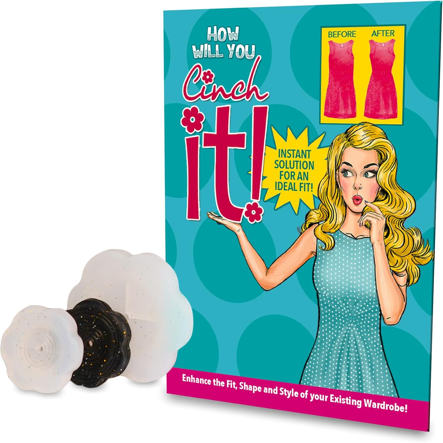 Amazon.com: Cinch it! Dress Clips for Back Cinch and Waist for Dresses ...