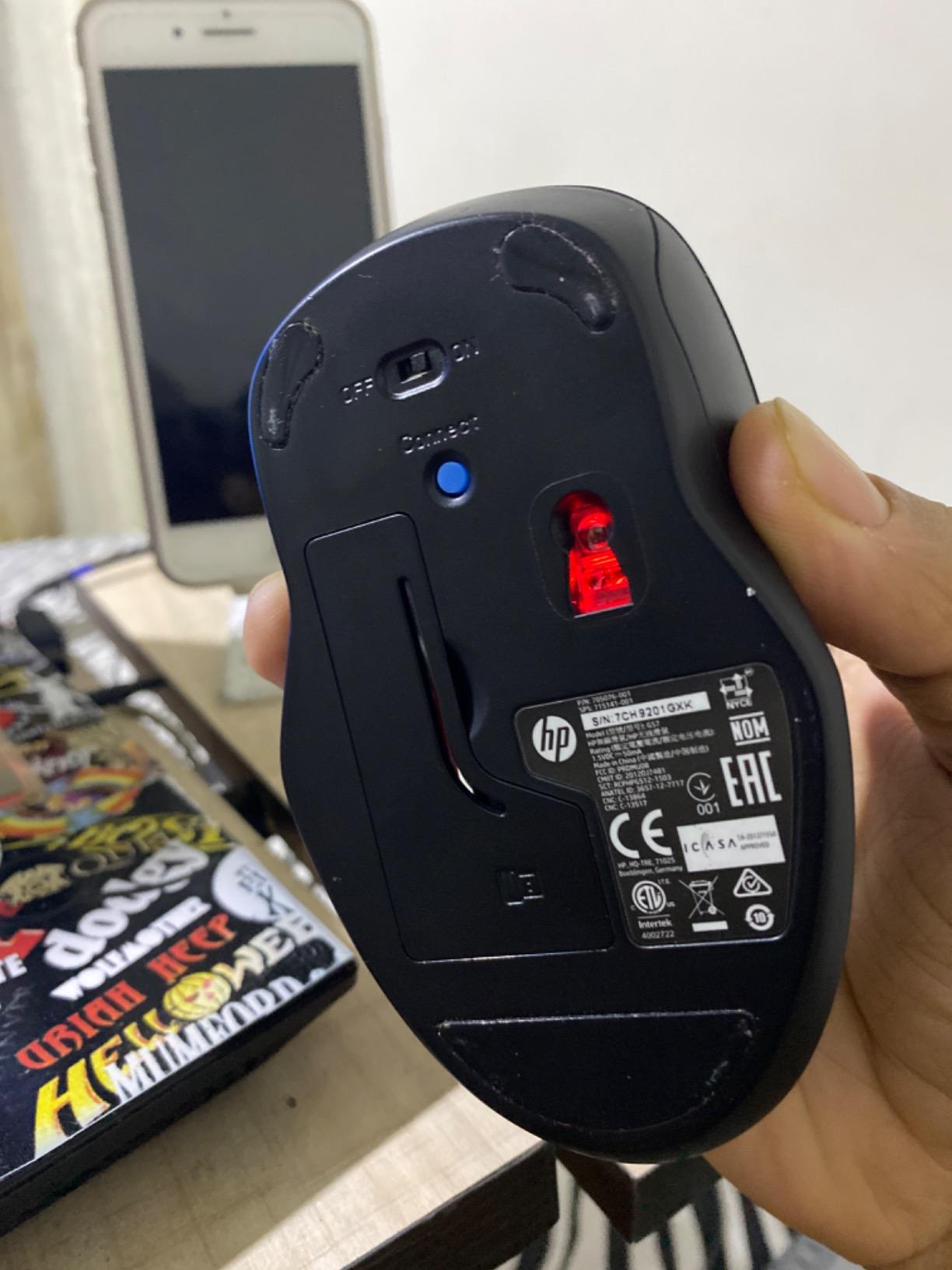 Amazon.in: Buy HP X3500 Wireless Optical Mouse 1000DPI 2.4GHz ...