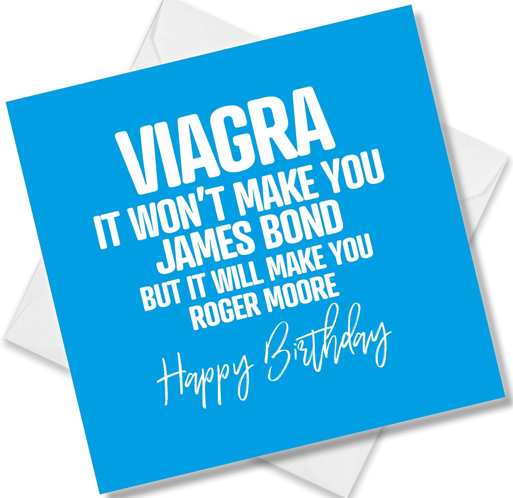 Funny Birthday Card for Him Men Male Adult Humour - Attractive Model ...