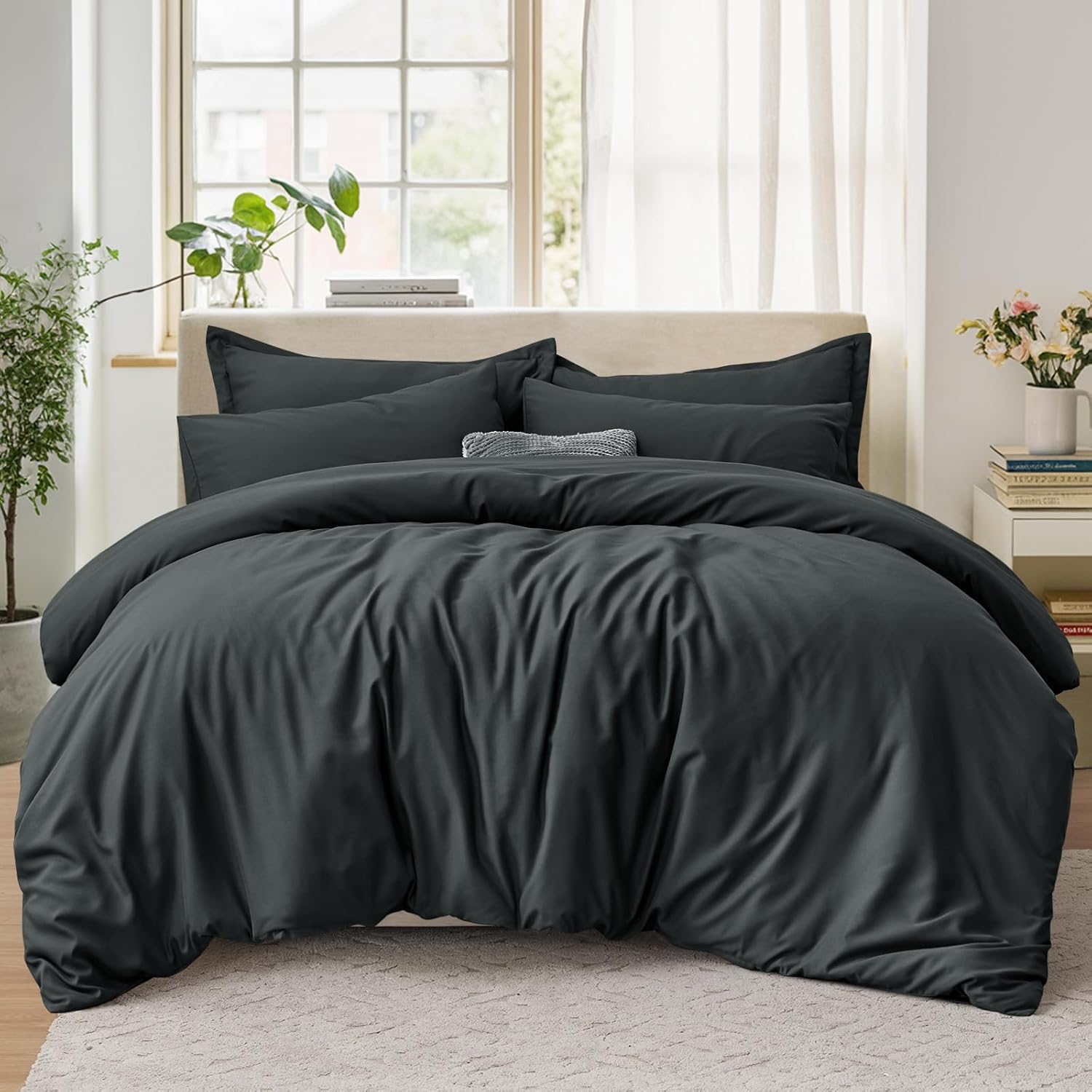 Tifschlaf Double Duvet Set - Bedding Double Bed Set with 2 Pillowcases - Ultrasoft Brushed ...