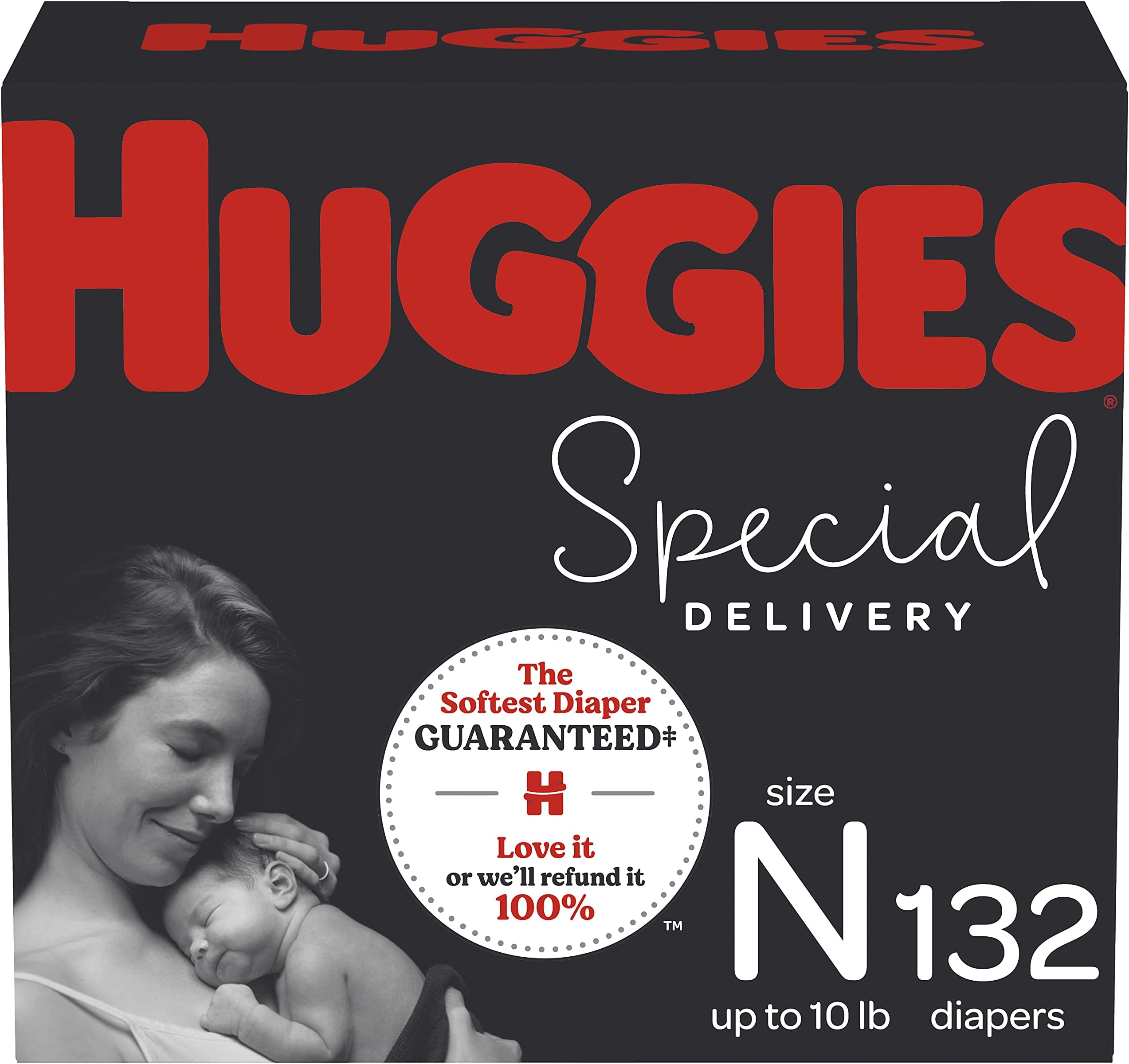 Amazon.com: Huggies Special Delivery Diaper Newborn, 132ct : Baby
