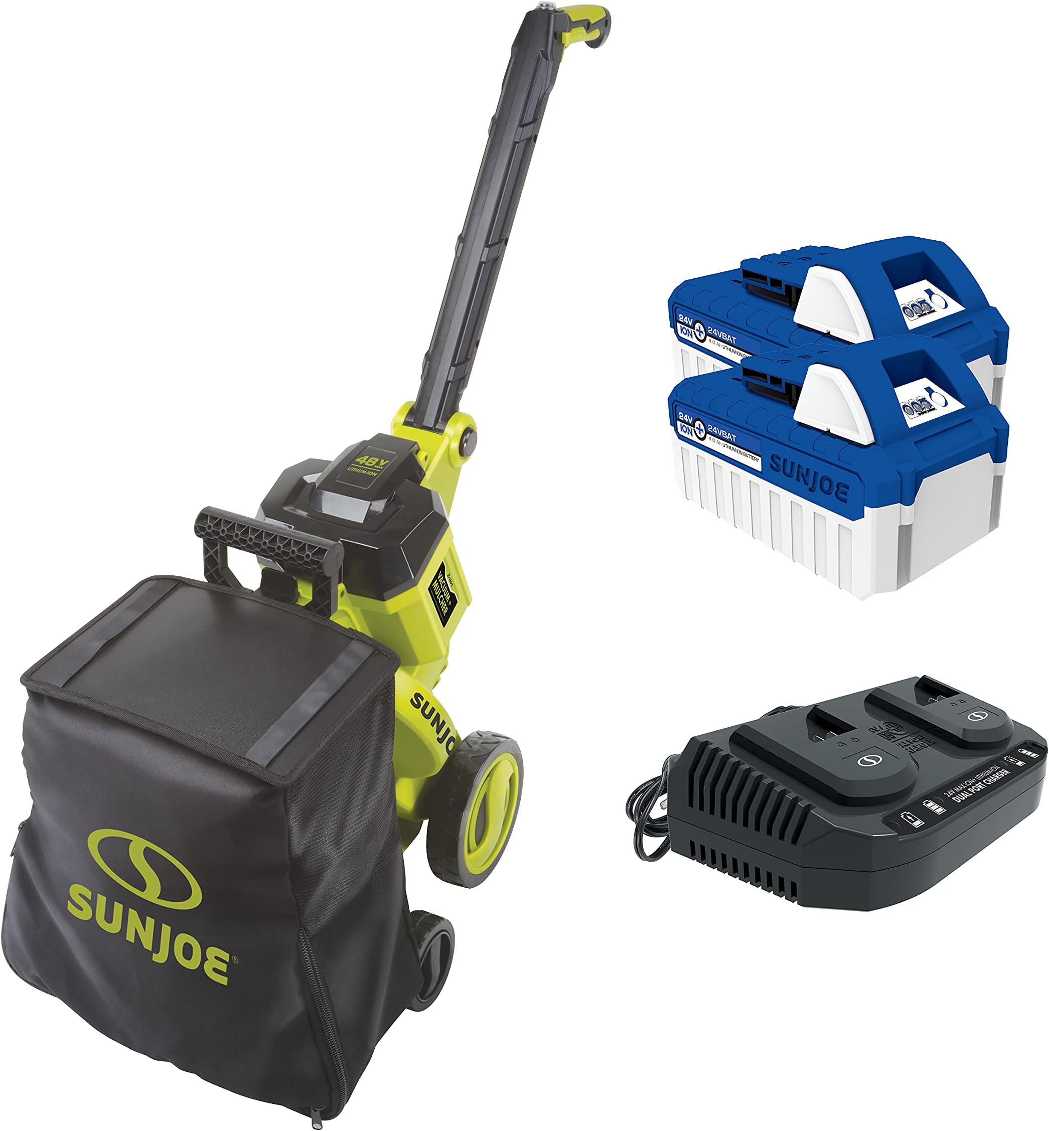 Amazon.com: Sun Joe 24V-X2-OGV 48-Volt IONMAX Cordless Outdoor Garden ...