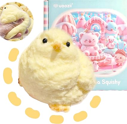 Amazon.com: Handmade Chick Taba Squishy Toys Ultra Soft Squishy Fidget ...